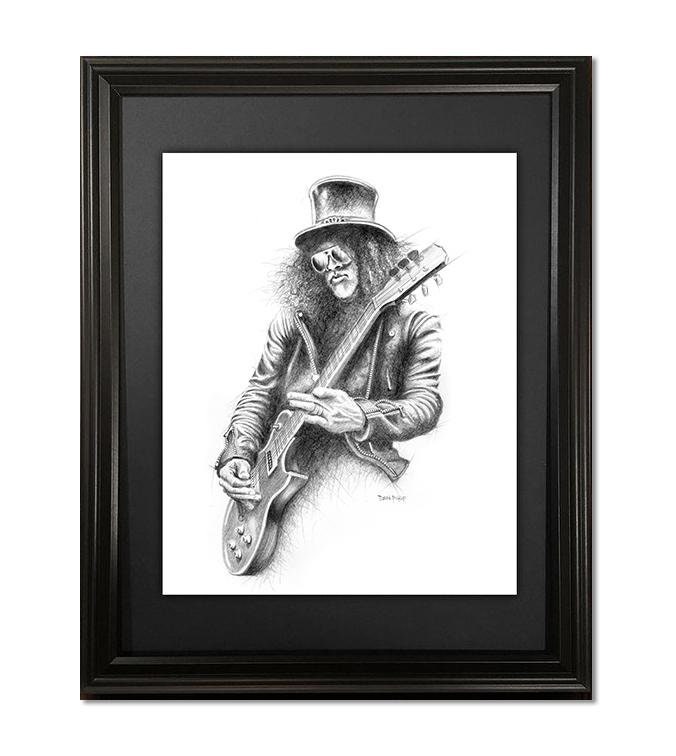 Slash Fine Art Print - 11"x14", Wall Art, Pencil Drawing - Etsy
