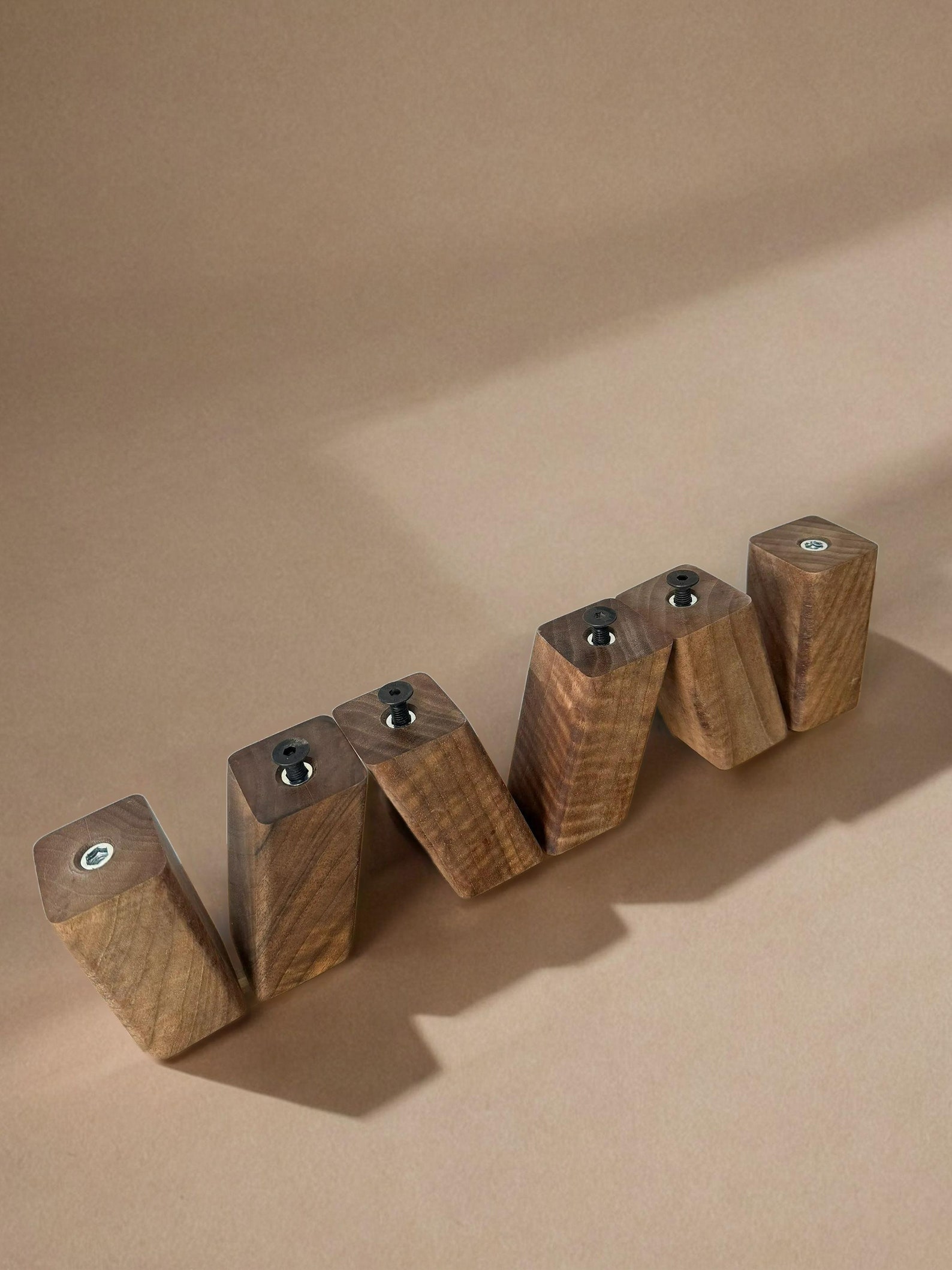 DIY Angled Furniture Legs - Set of 4 / Cabinet Feet - Square Made of ...