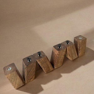 DIY Angled Furniture Legs - Set of 4 / Cabinet Feet - Square Made of ...