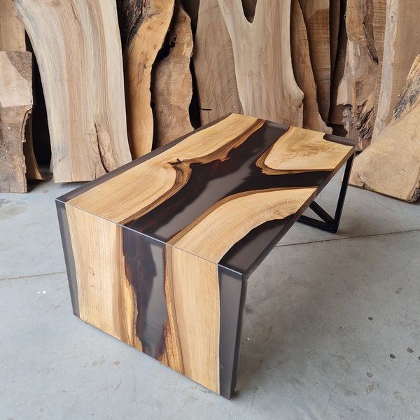 Waterfall Coffee Table - Etsy