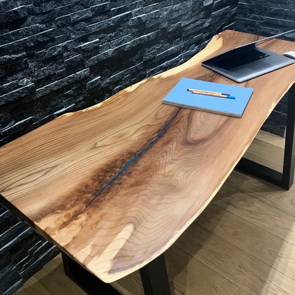 Epoxy Office Desk - Etsy