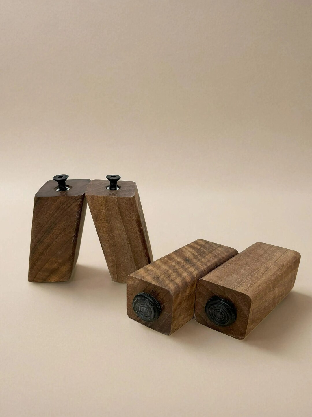 DIY Angled Furniture Legs - Set of 4 / Cabinet Feet - Square Made of ...