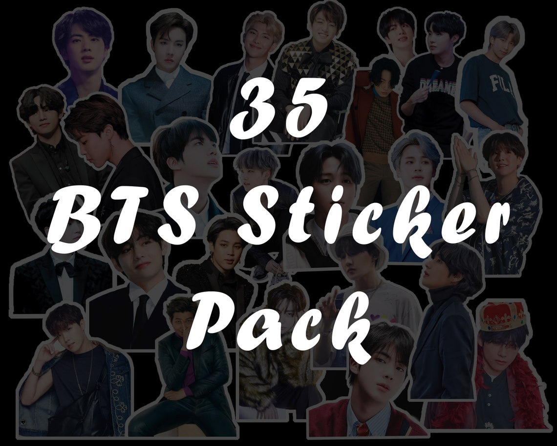 BTS stickers pack BTS sticker set waterproof | Etsy