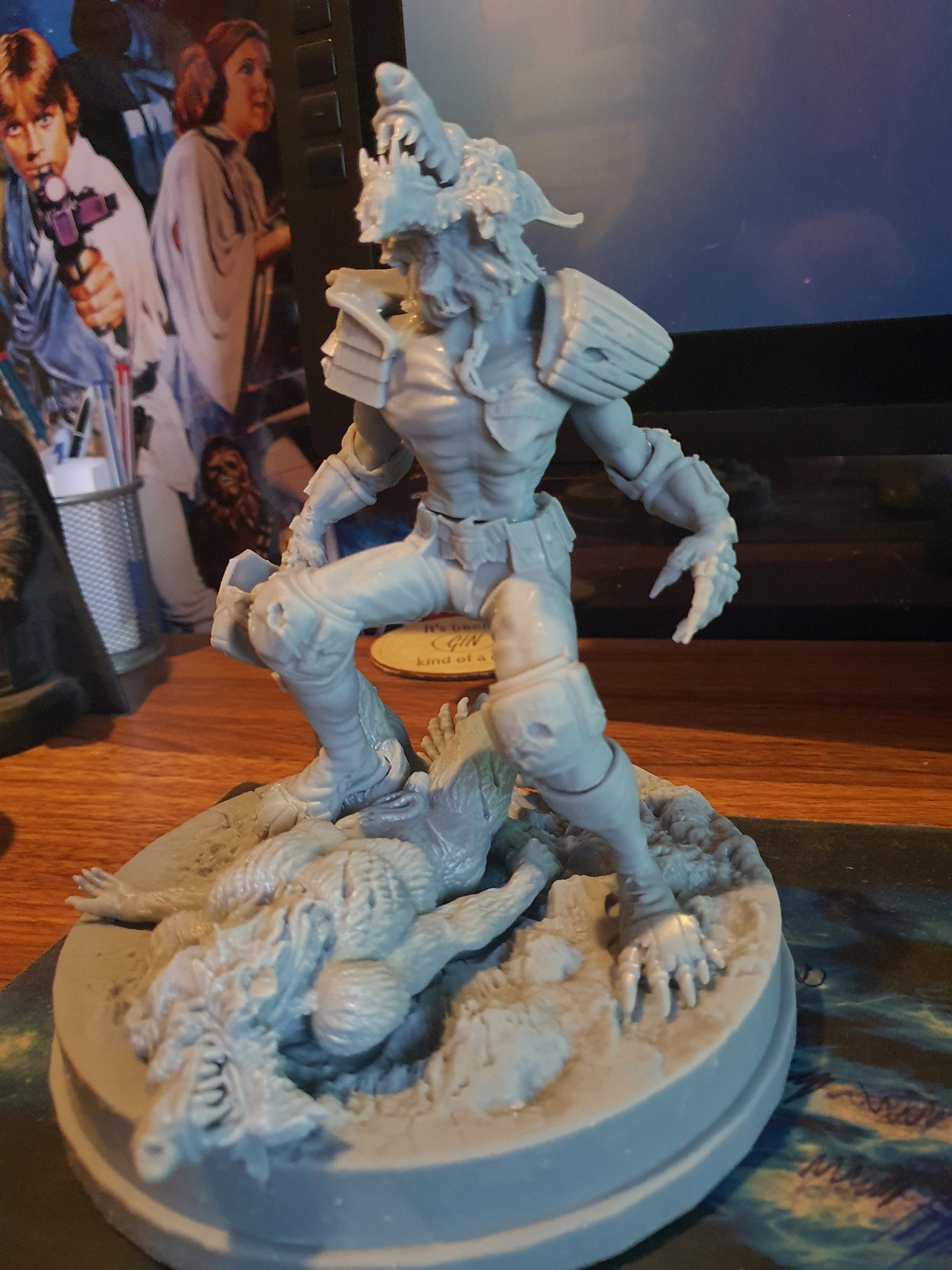 Werewolf Dredd - Cry of the Werewolf Figure - Etsy