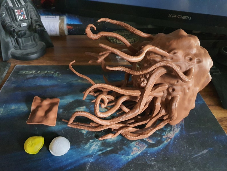 1/12 Scale Space 1999 Dragon's Domain Monster With Tony and 3 Corps ...