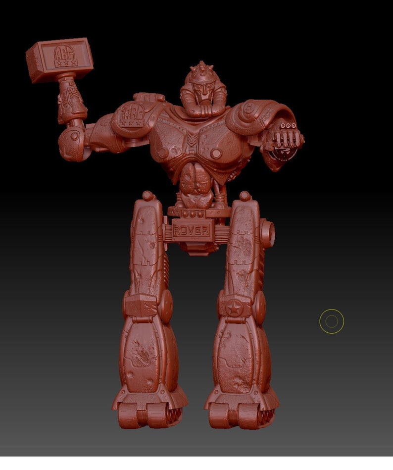 Hammerstein Robot Model Kit - ABC Warrior - Etsy