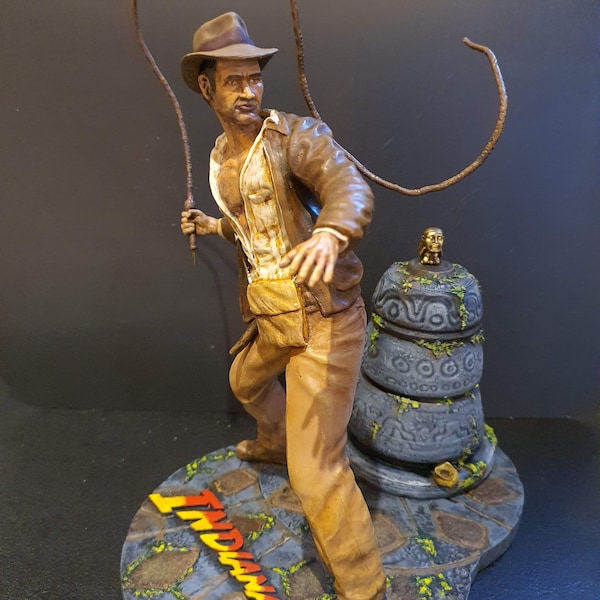 Indiana Jones Resin Figure - Etsy