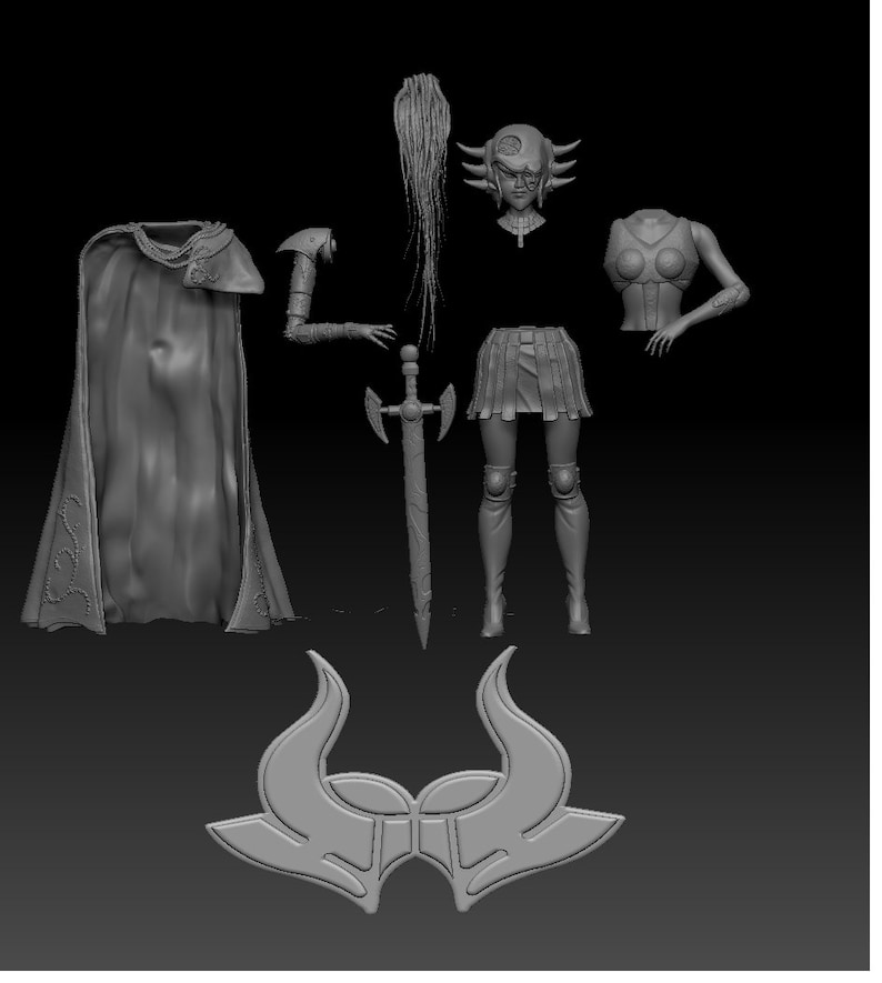 Commander Makara 12" 1/6th Scale Model Kit - Etsy