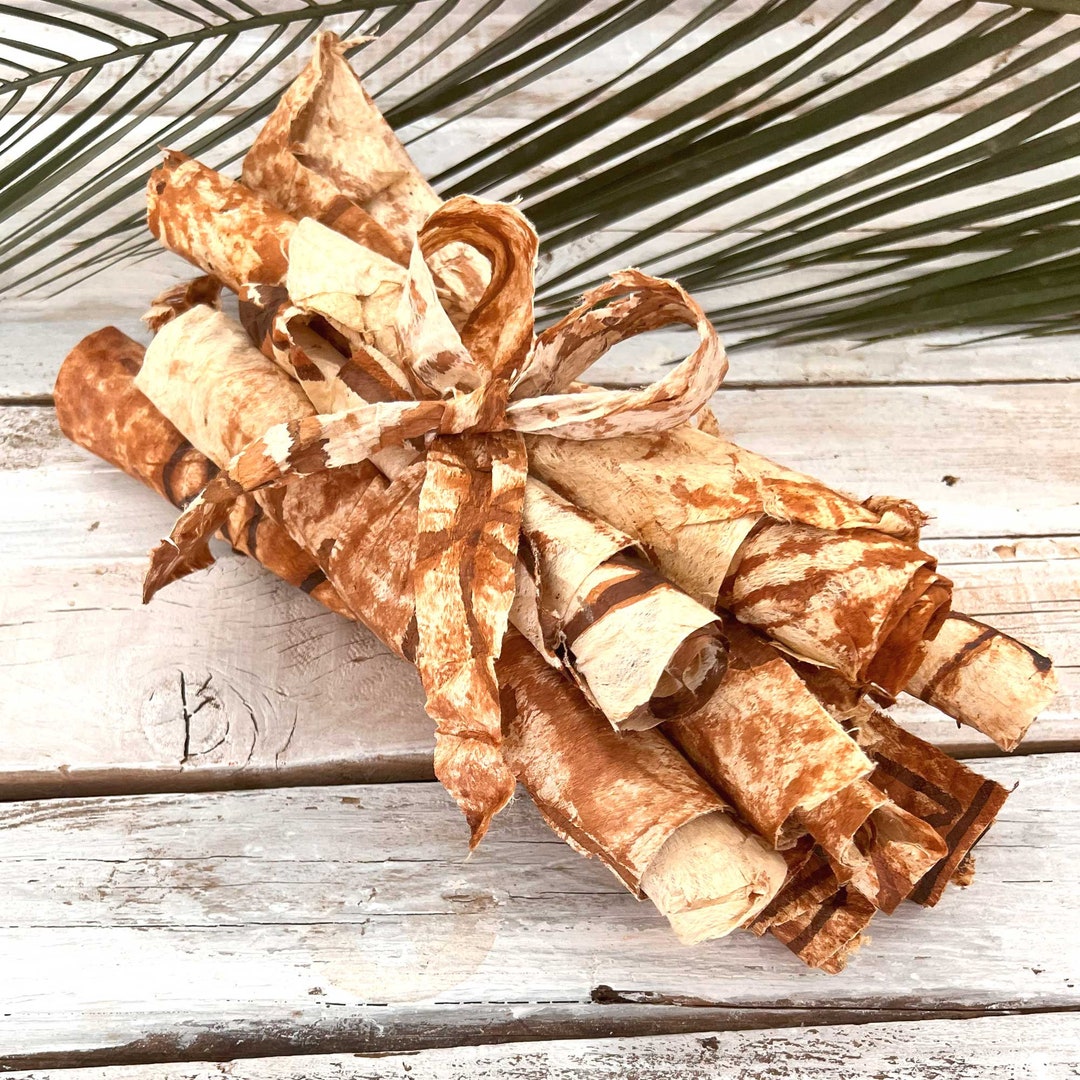 Vintage Tongan Tapa Cloth Scrap Bundle: Hand-crafted Barkcloth (250g ...