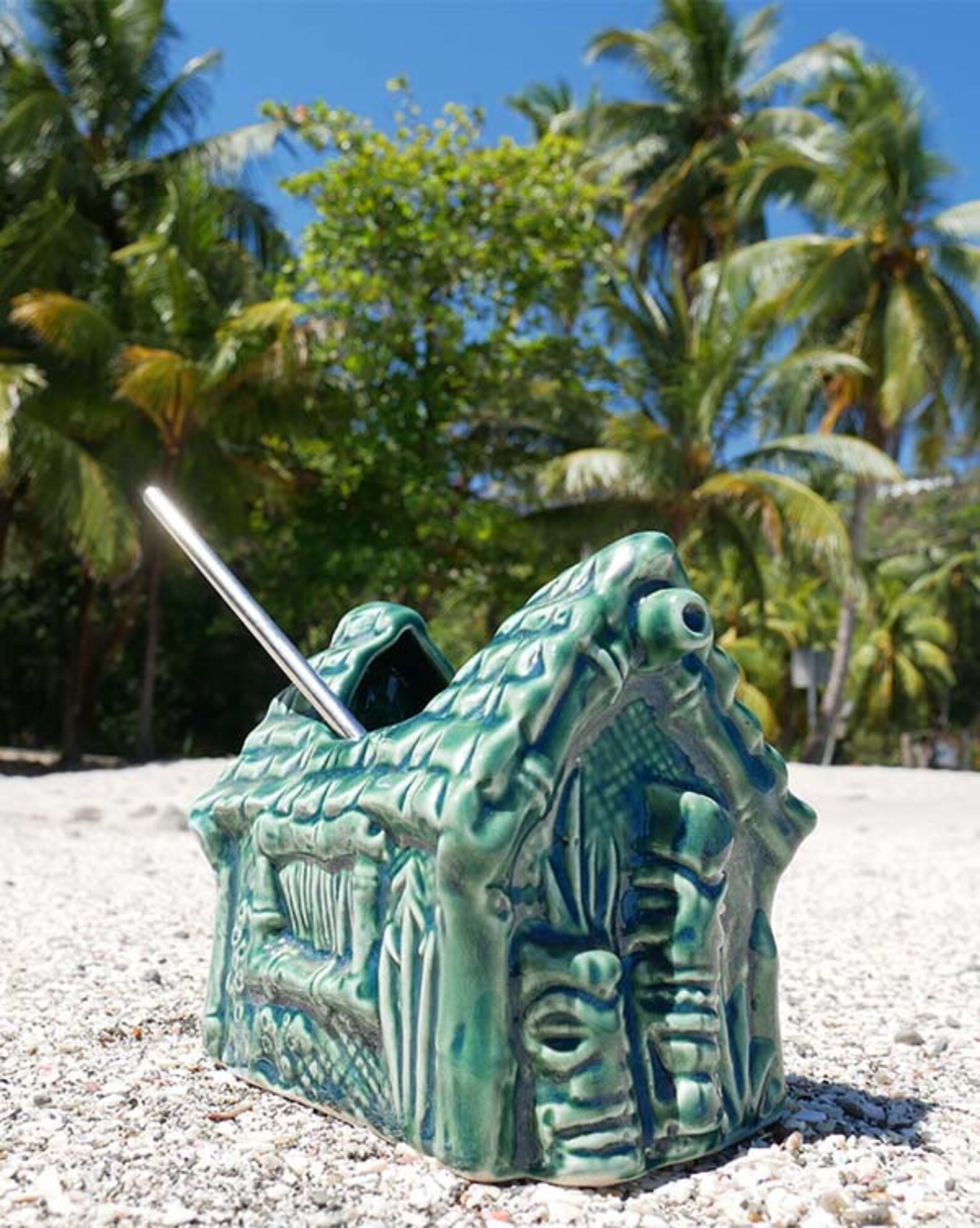 The Little Grass Shack Hut Tiki Mug – Handmade Ceramic Tropical ...