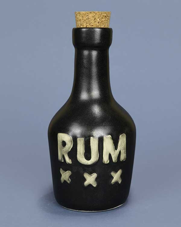 Rum Decanter Matt Black - Etsy UK