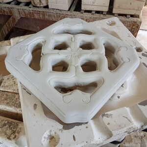 Handmade Chinese Jade Ceramic Tile - Tiki Bar Decor - Etsy