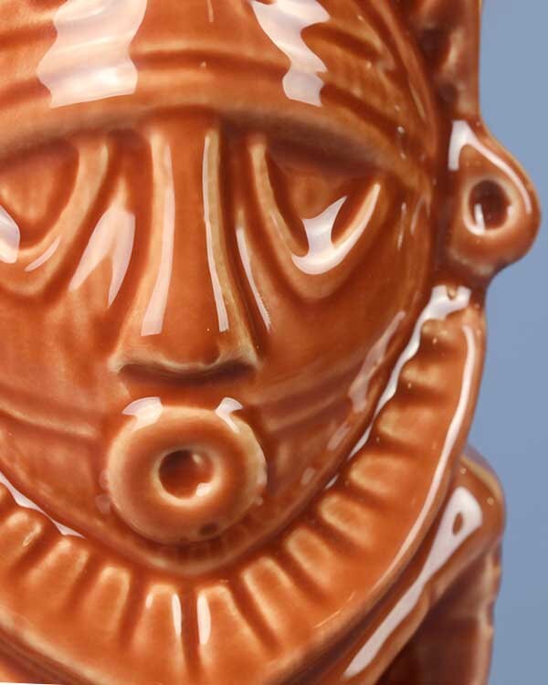 Papu Tiki Mug Terracotta - Etsy