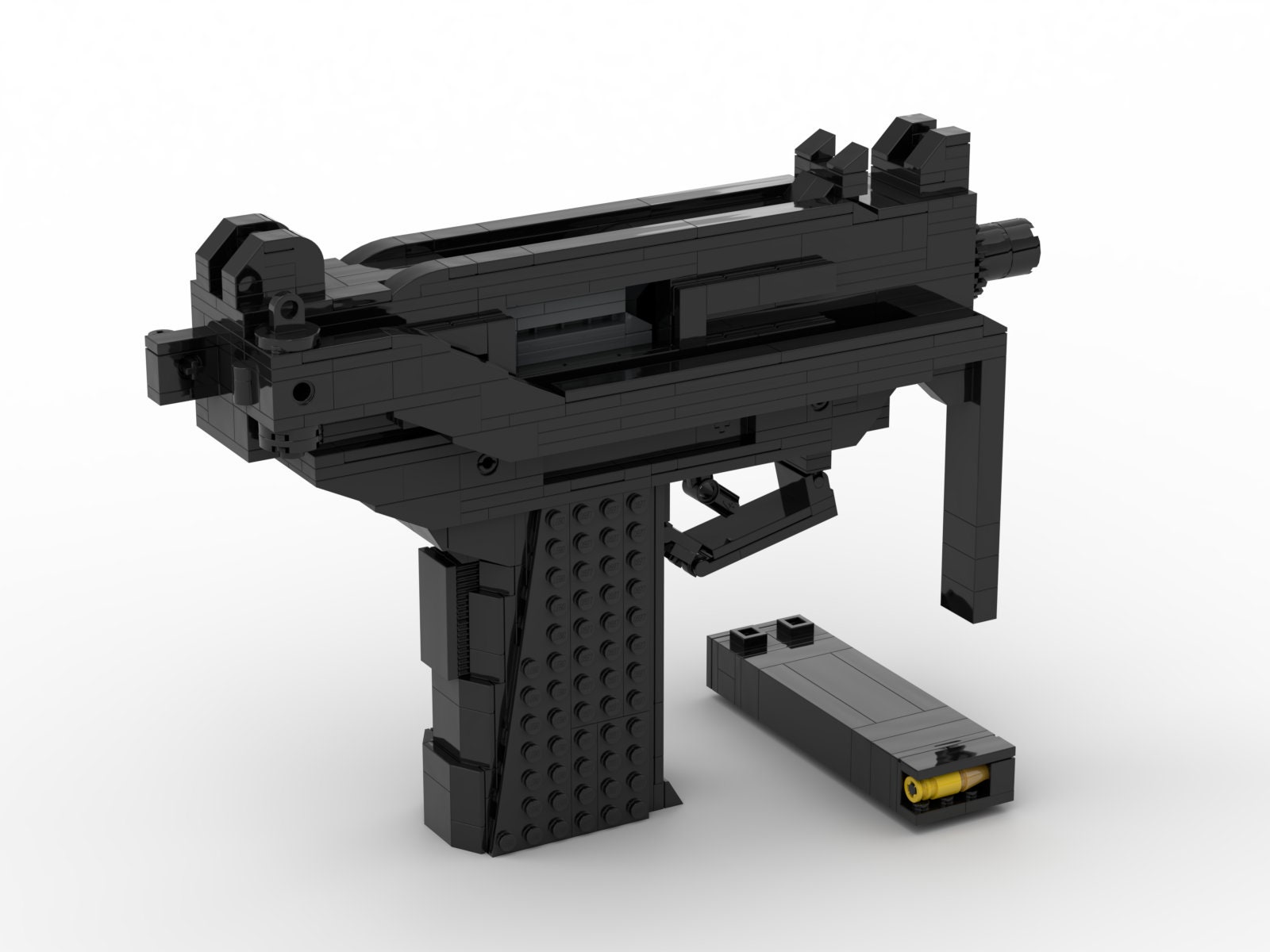 Lego Uzi Instructions