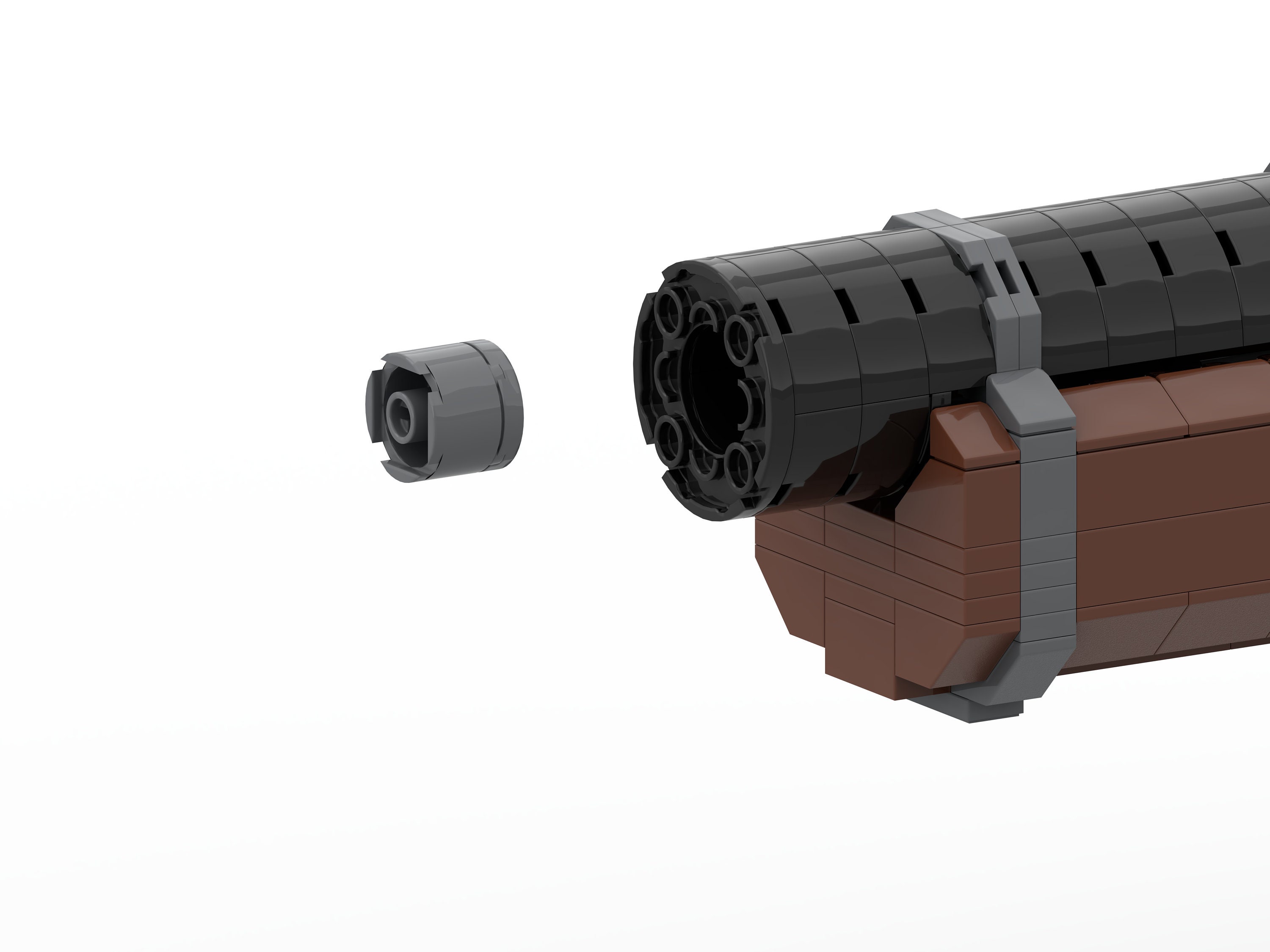 EOKA Pistol/hotdog Blaster LDD Instructions - Etsy