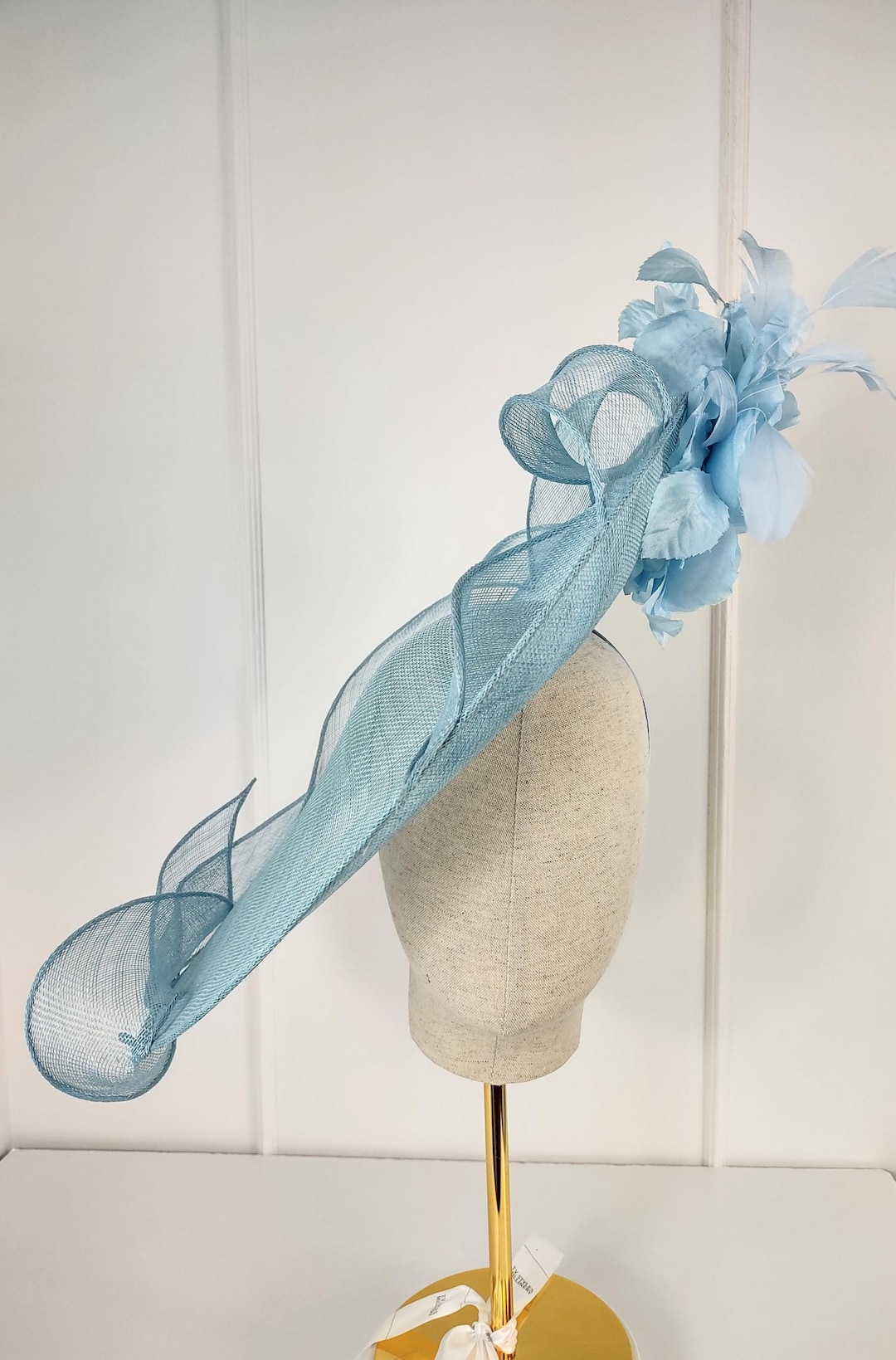 New Blue Hat, Blue Hatinator, Light Blue Kentucky Derby Hat, Race Day ...