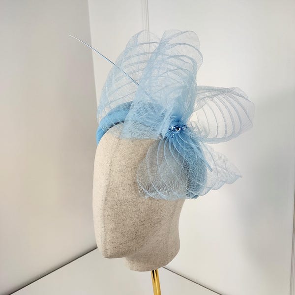 Light Blue Derby Hat - Etsy