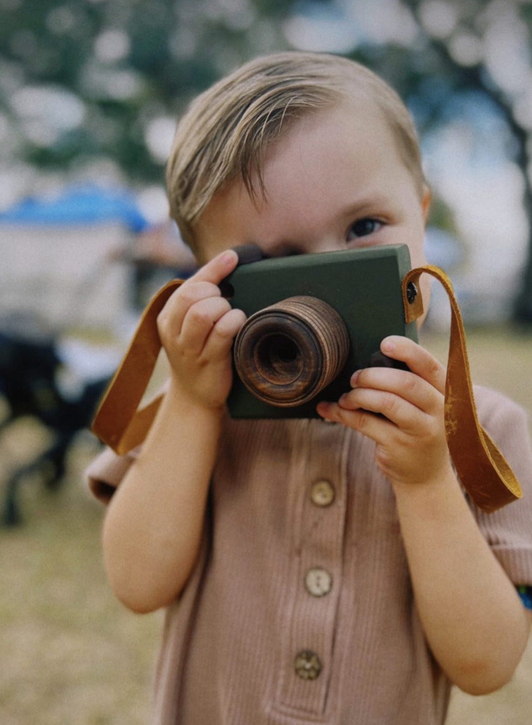 Wooden Toy Camera Pretend Play Handmade - Etsy
