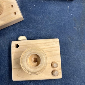 Toy Camera, Wooden Montessori Toys, Pretend Play, Photographer Gift ...