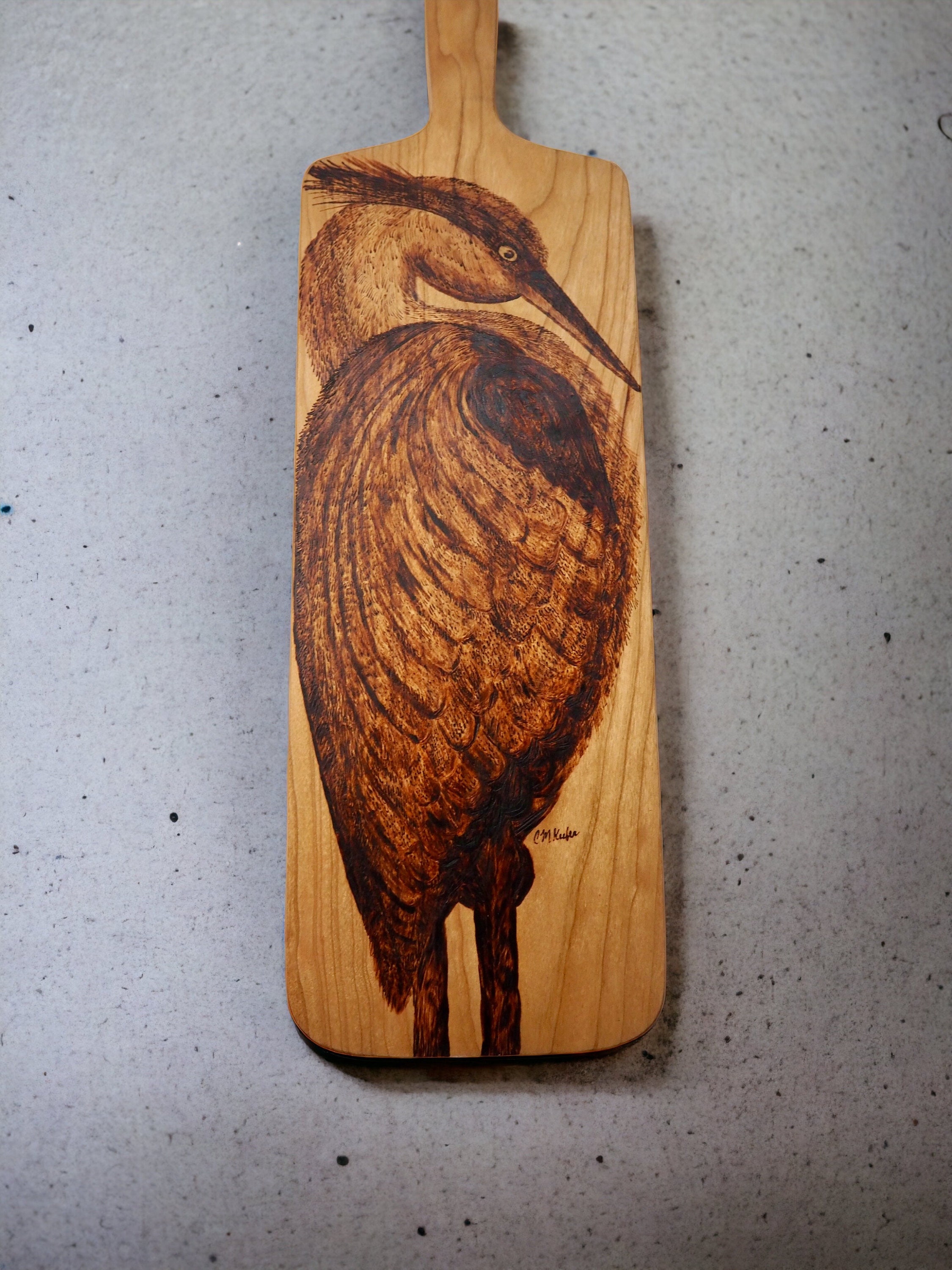 Custom Art Woodburned Charcuterie Board - Made to Order, Pyrography Art ...