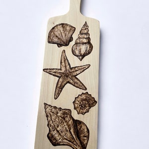 Custom Art Woodburned Charcuterie Board - Made to Order, Pyrography Art ...