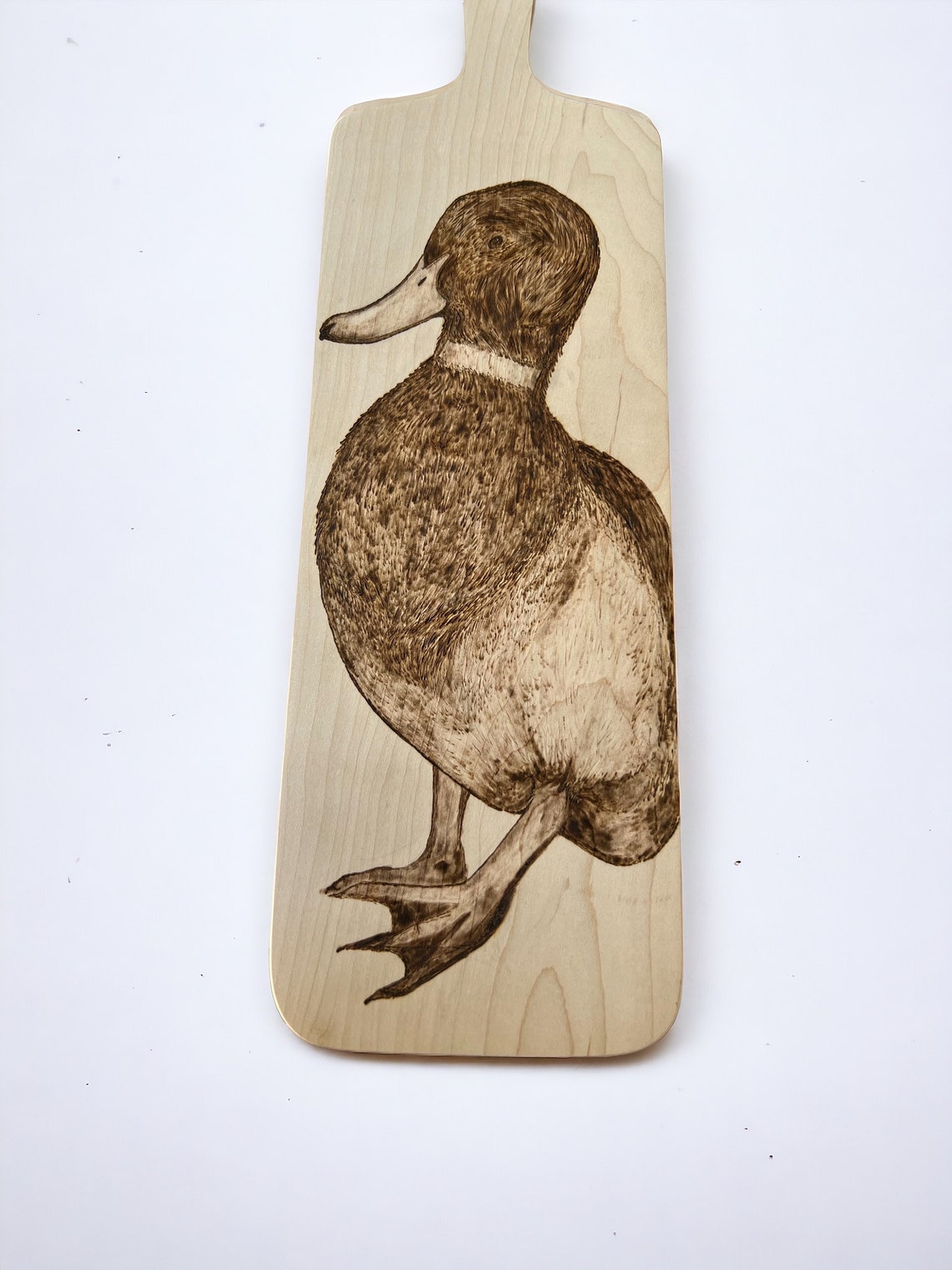 Custom Art Woodburned Charcuterie Board - Made to Order, Pyrography Art ...