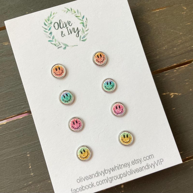 6 Mm Smiley Face - Etsy