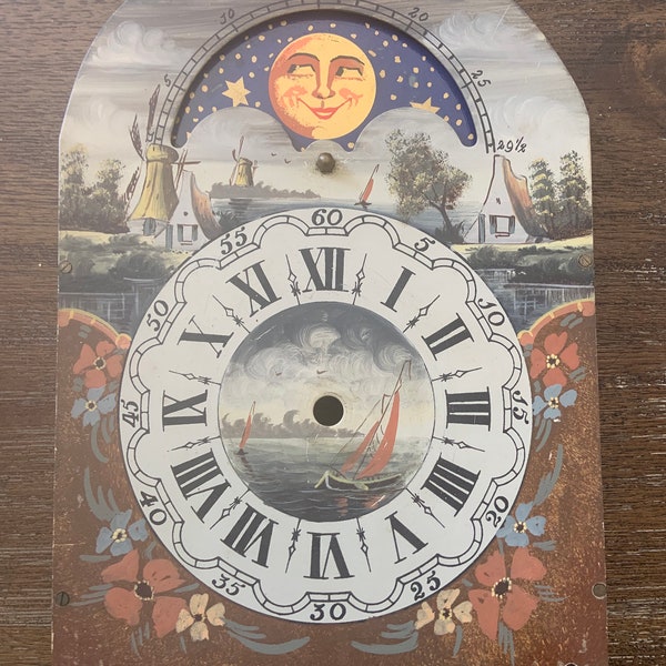 Vintage Clock Face - Etsy UK