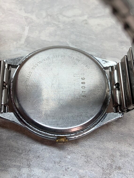 VINTAGE - Pulsar by Seiko Quartz Watch - Gem