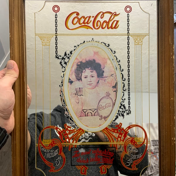 Coca Cola Mirror - Etsy