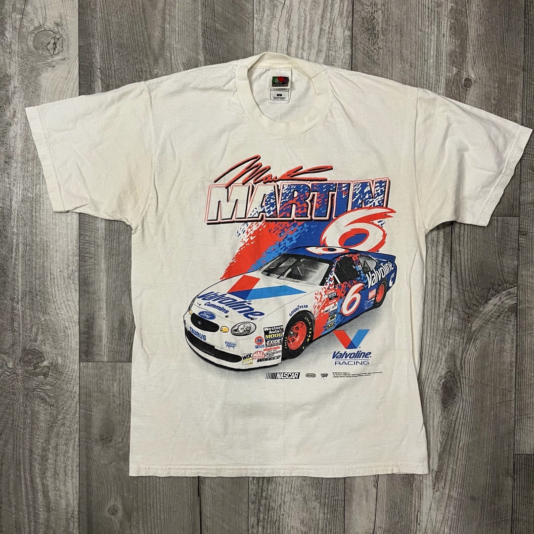 Vintage 1998 Mark Martin Valvoline Racing T-shirt - Etsy
