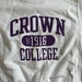 Vintage Champion Crown College Sweatshirt - Etsy