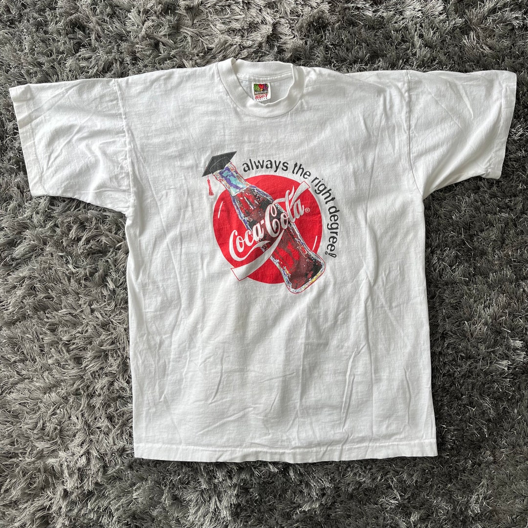 Vintage 2000s Coca-cola Graduation T-shirt - Etsy