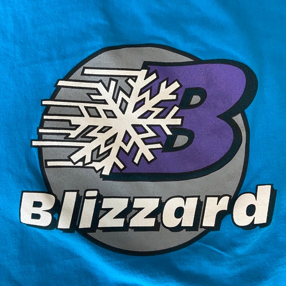 Vintage “Blizzard” Team T-Shirt - Gem