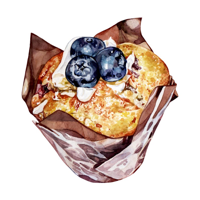 Watercolour Food Illustration Commission A5 Size | Custom Painting - Etsy