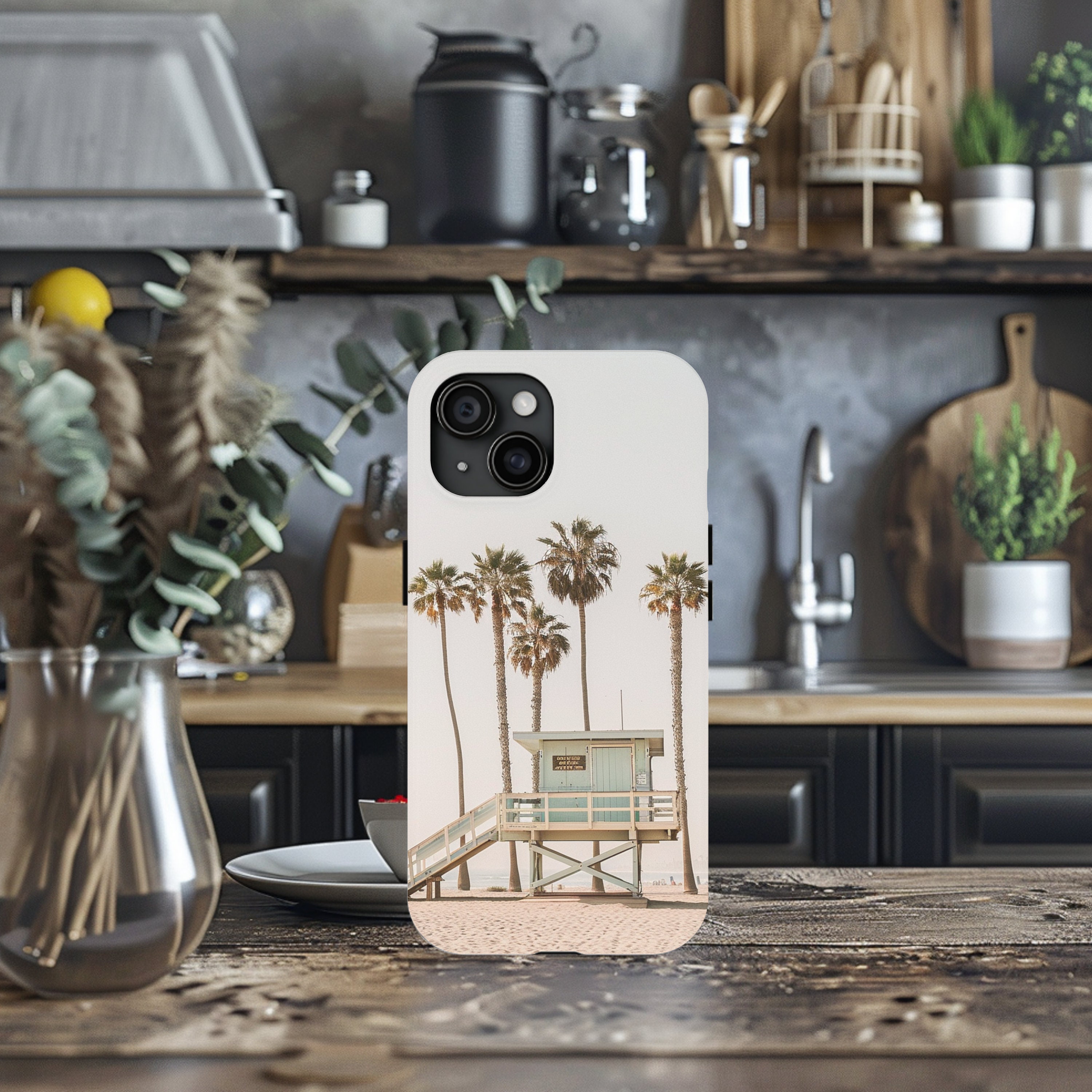 The Summer Lifeguard House, Phone Cover Tough Case, Baywatch, Beach and ...