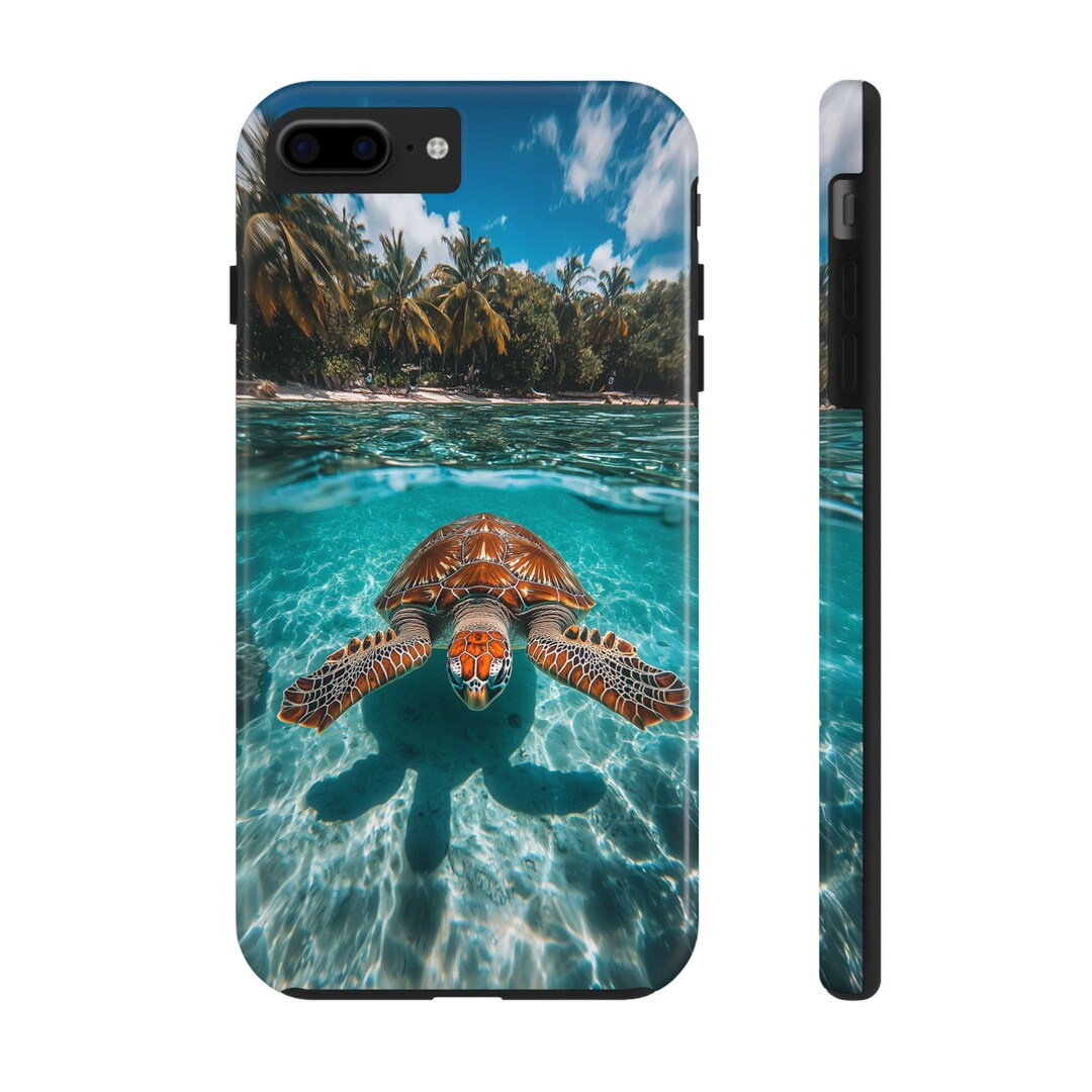 Ocean Elegance: Tropical Sea Turtle Phone Cases for Your iPhone ...