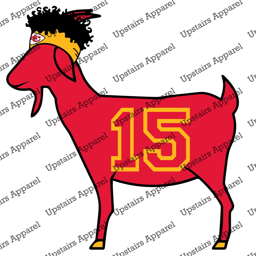 GOAT Mahomes Png, Svg KC Chiefs Kansas City Greatest of All Time Shirt ...