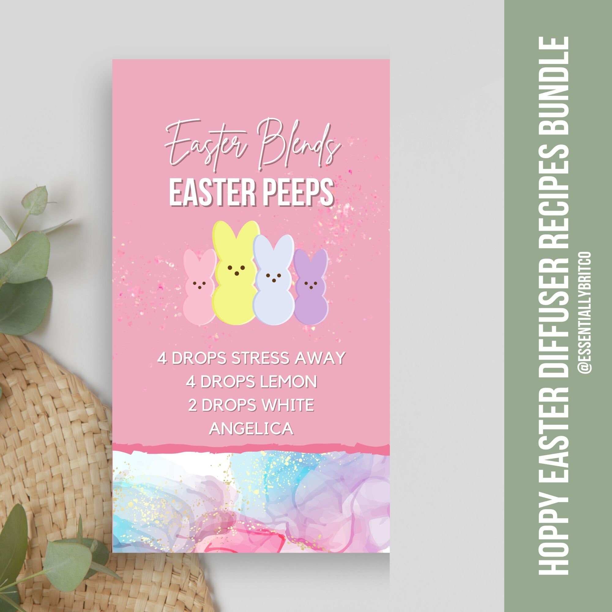 Hoppy Easter Diffuser Recipes for Instagram & Facebook Stories Young ...