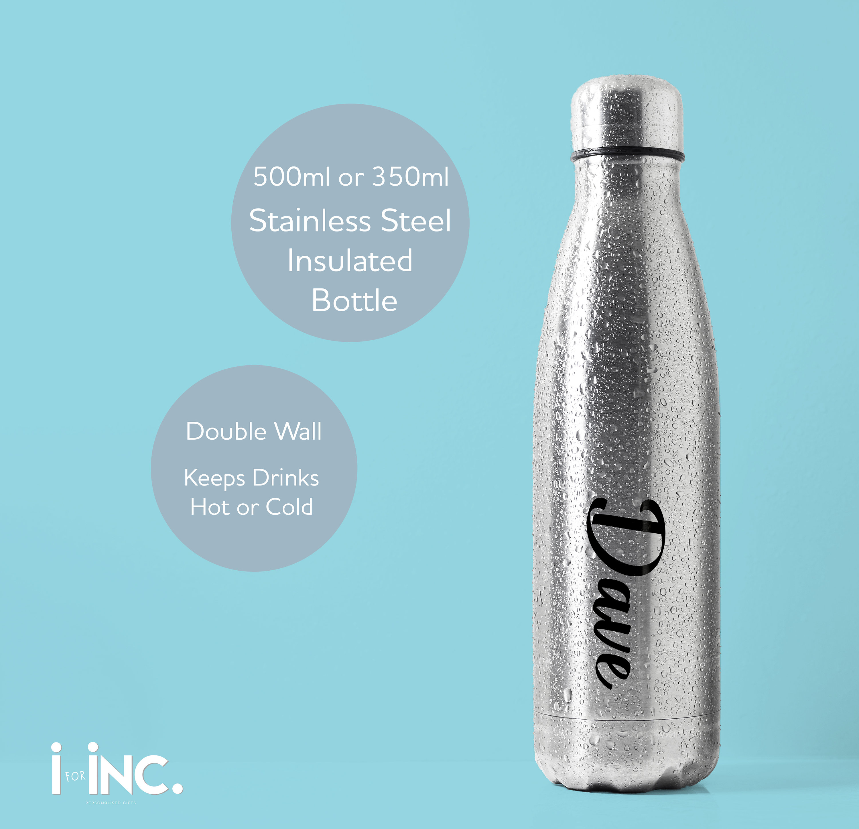 Rugby Player Water Bottle Personalised/hit and Cold/metal - Etsy UK