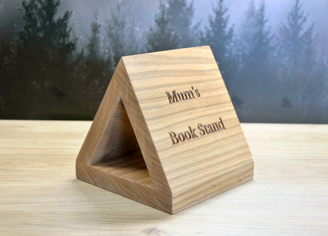ORDER BY THE 7th February for Mothers Day * the Book Rest Solid Oak ...
