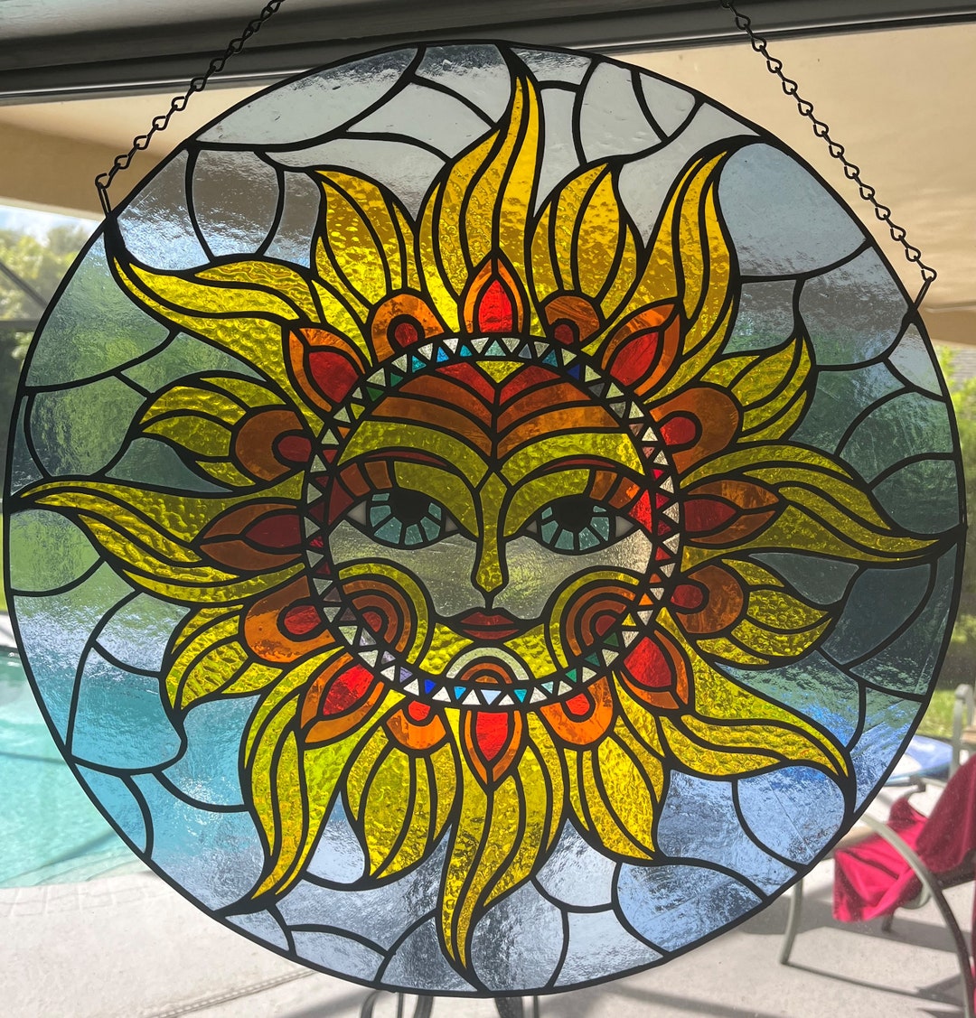 20 Stained Glass Sunshine Sunny Days - Etsy