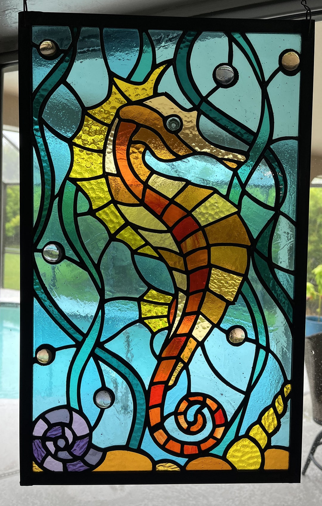 Stained Glass Under The Sea Etsy