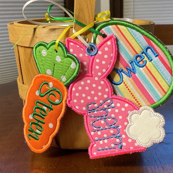 Easter Bunny Tags - Etsy