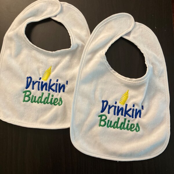 Twins Bibs - Etsy