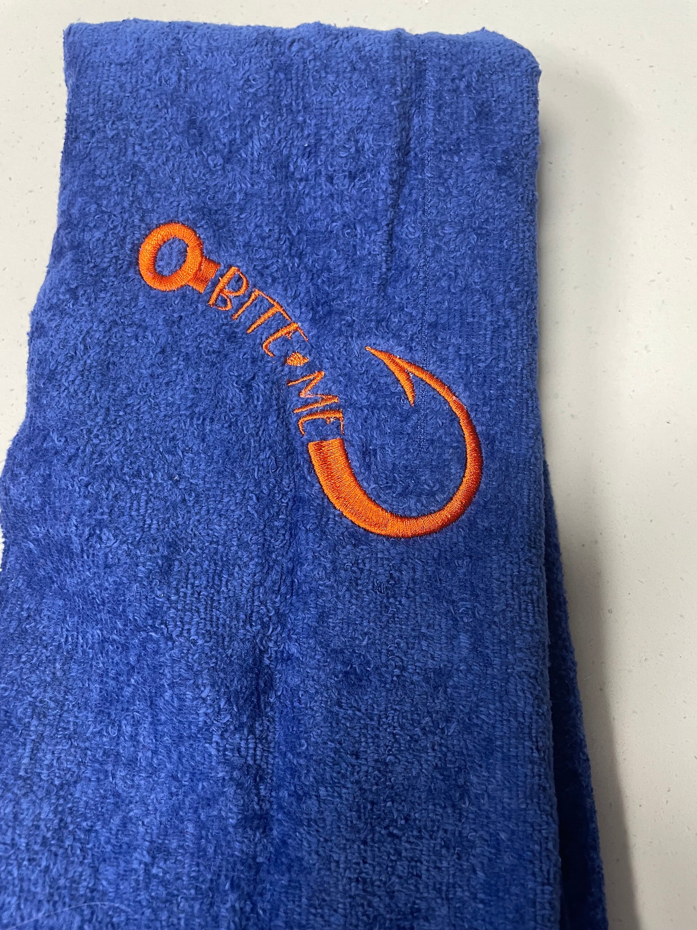 Funny Fishing Towel Gift for Dad | Personalized Embroidered Fishing ...