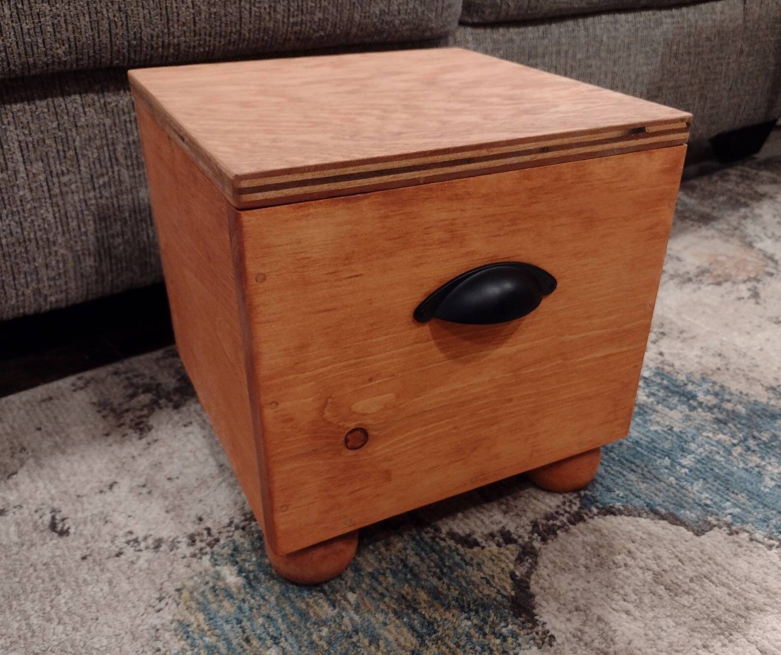 12 Inch Wood Storage Box for Use in Storage Cube Units or as a - Etsy