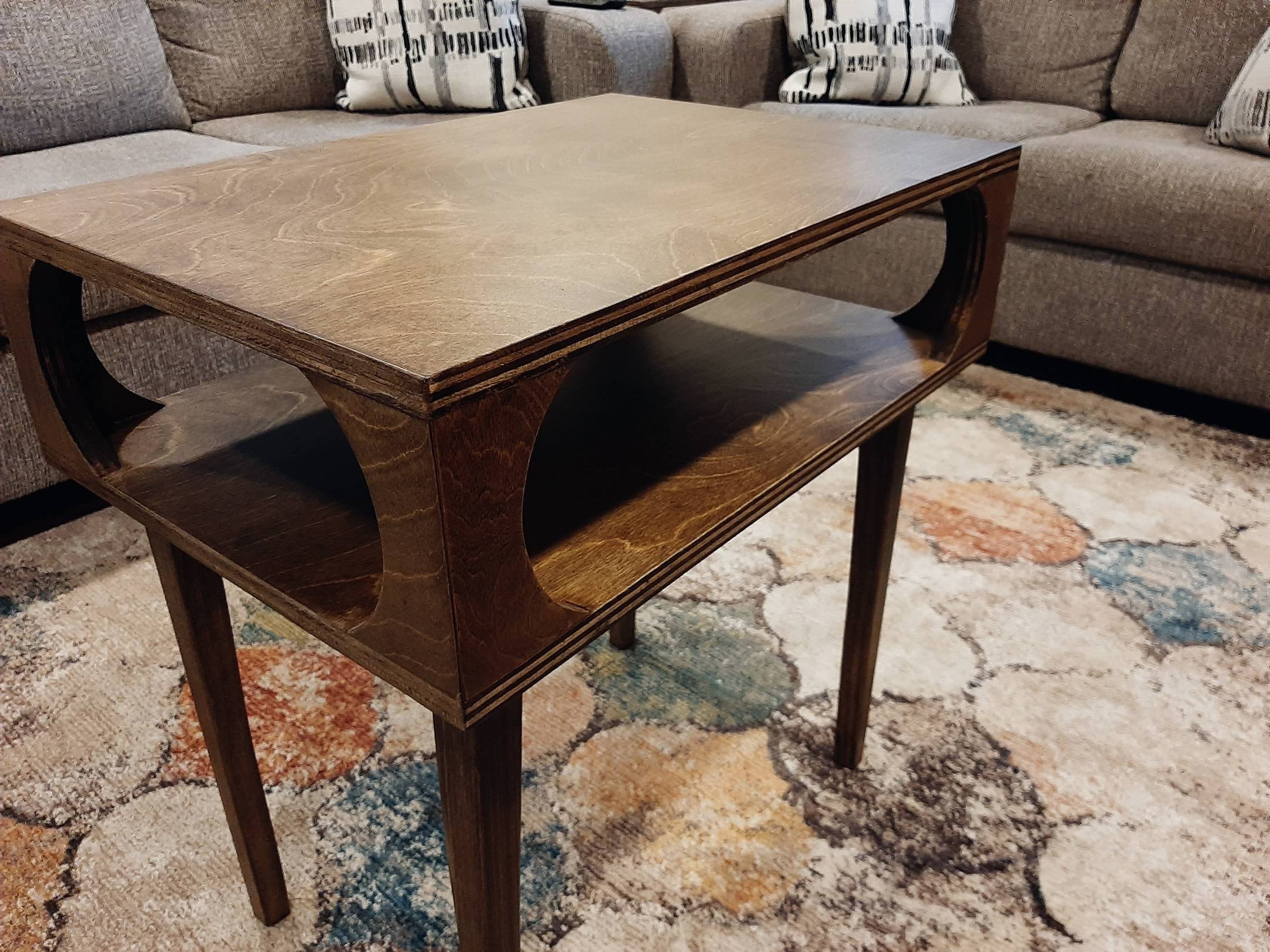 Mid Century Modern Retro End Table - Etsy