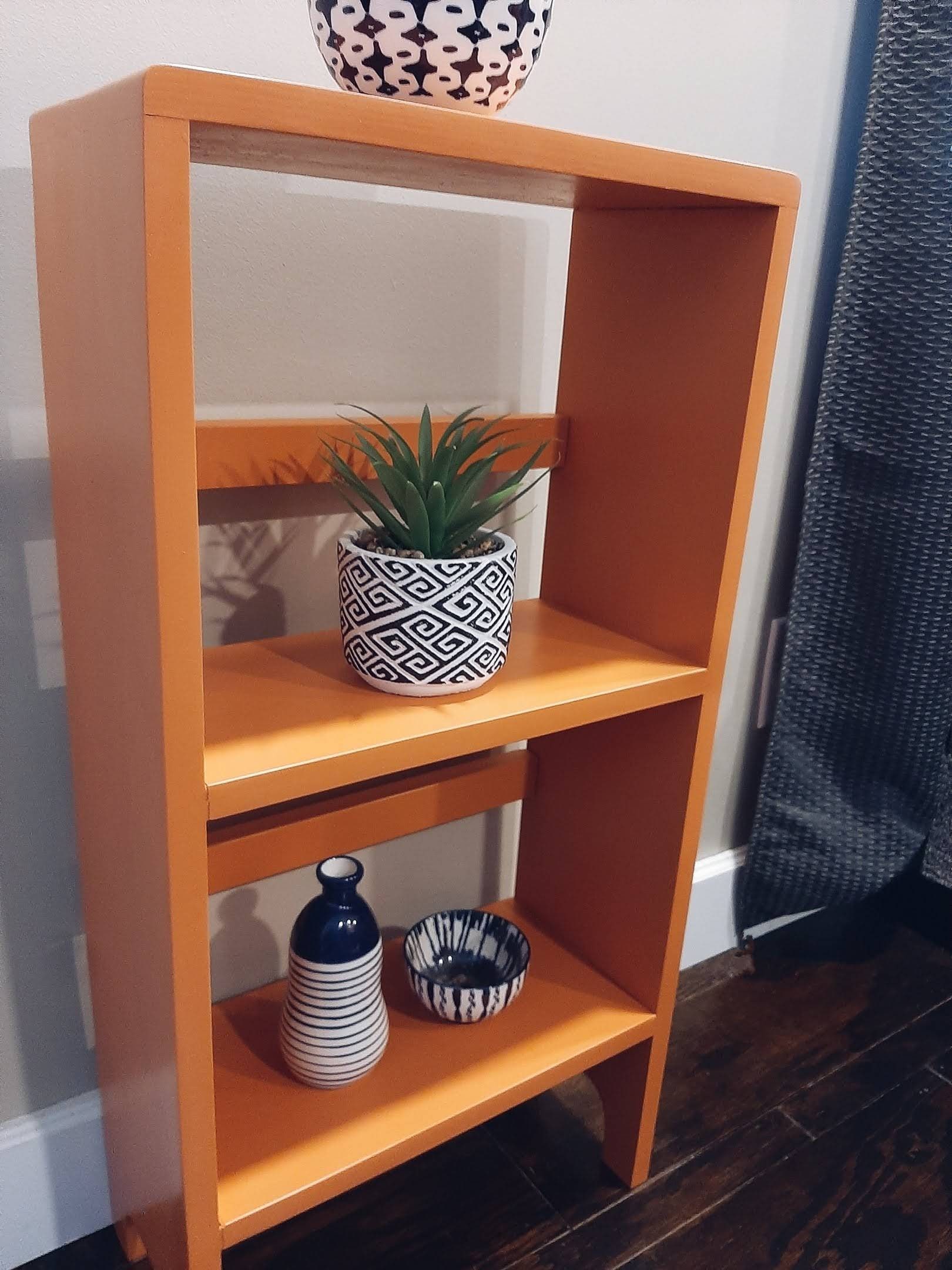 Small Display Shelves Bookcase All Purpose Shelves Entry Table | Etsy