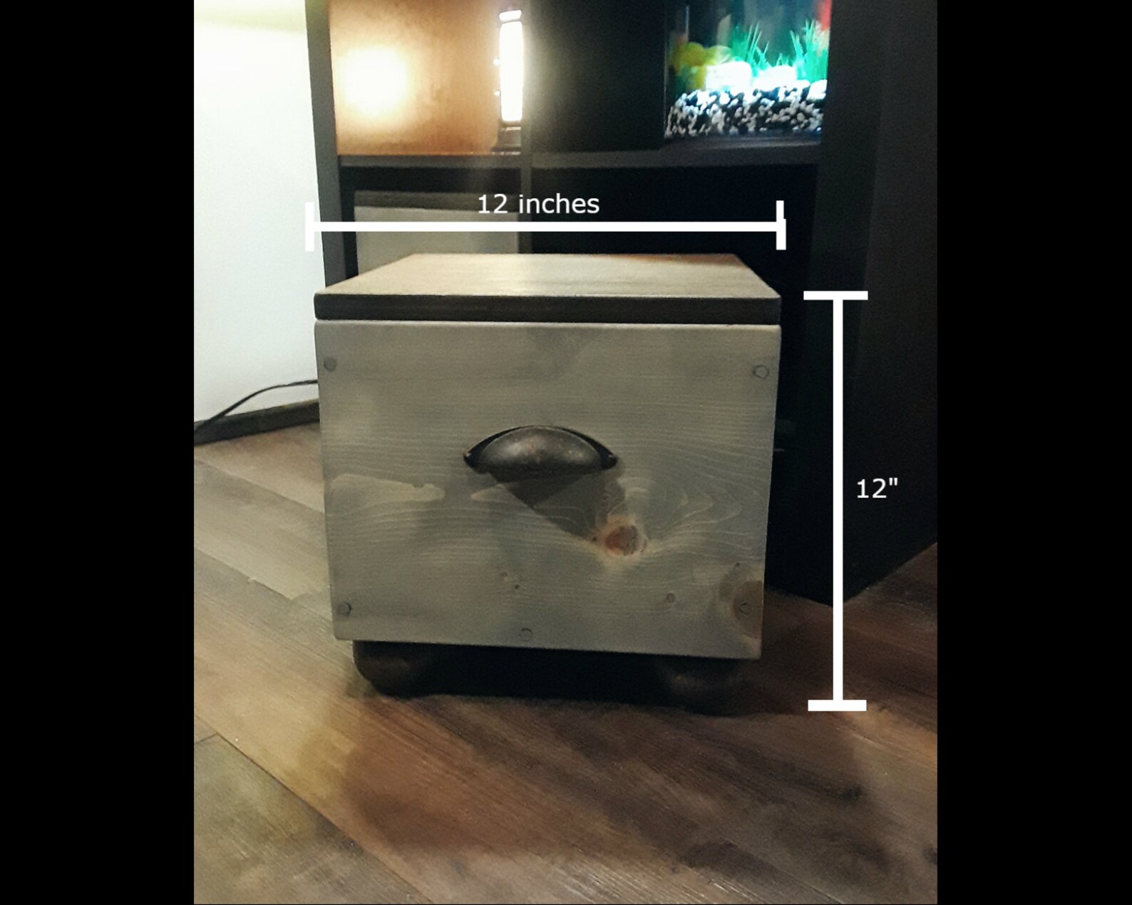 12 Inch Wood Storage Box for Use in Storage Cube Units or as a - Etsy